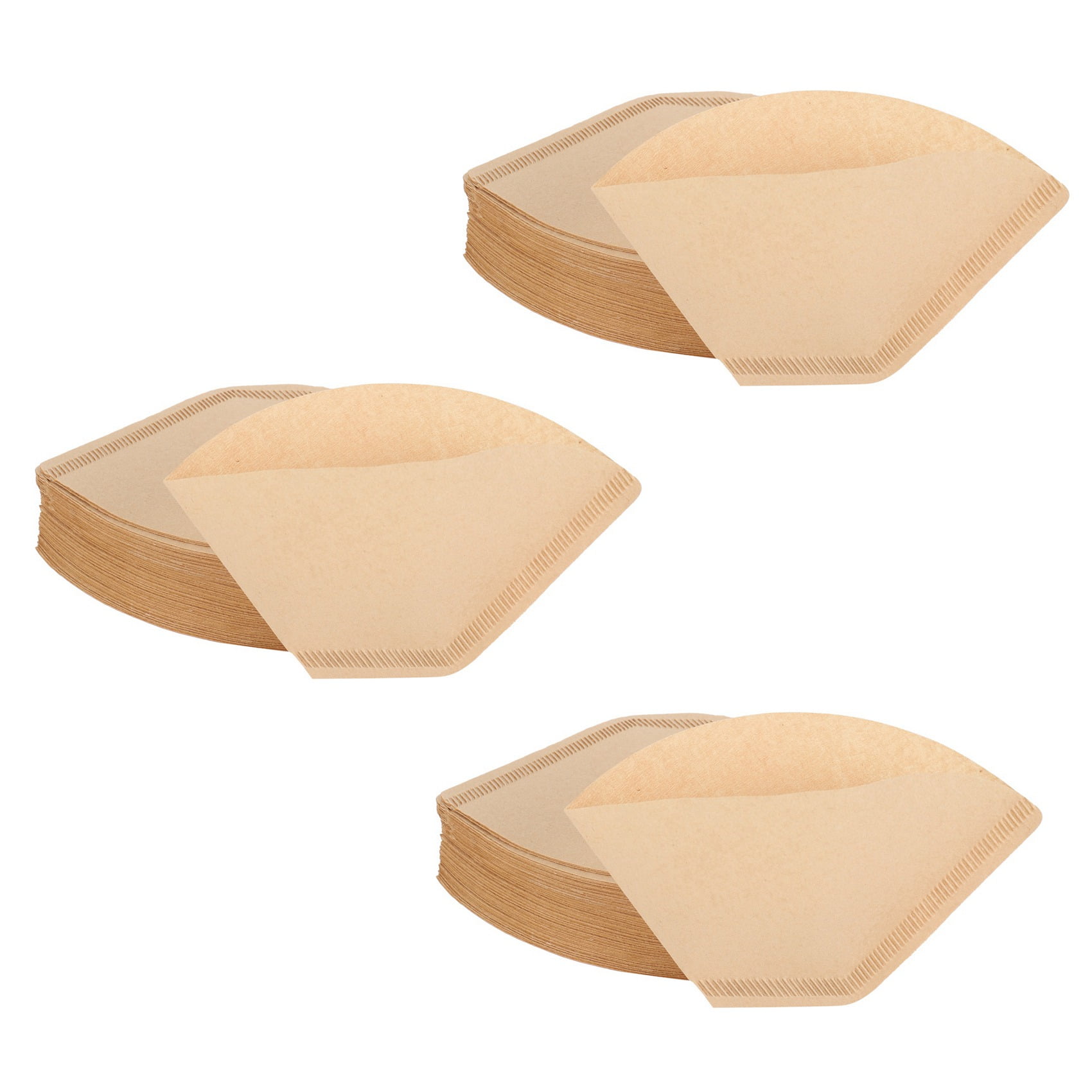 2025 New! 300Pcs Coffee Filters Disposable Cone Paper Filter Natural ...