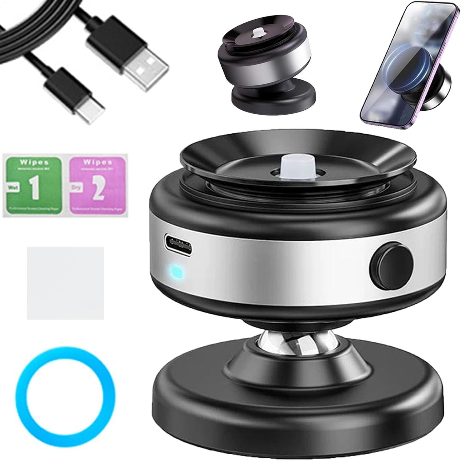 2025 New 360 Rotatable Car Magnetic Phone Holder [Strong Magnet] for ...