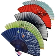 Cuban Folding Fans - Party Supplies - 12 Pieces - Walmart.com