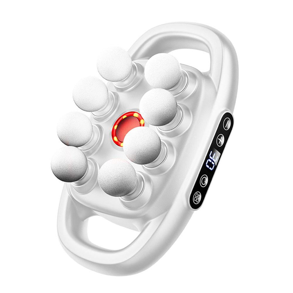 2025 New 8-head Electric Massager for Full Body Muscles, Ergonomic Hand ...