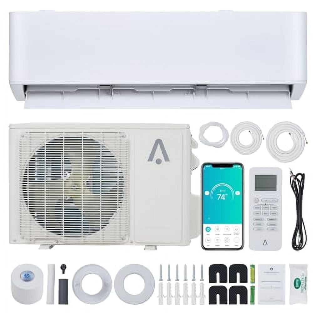 2025 New 9000 BTUs Mini Split Air Conditioner, 23 SEER2 Inverter Mini ...