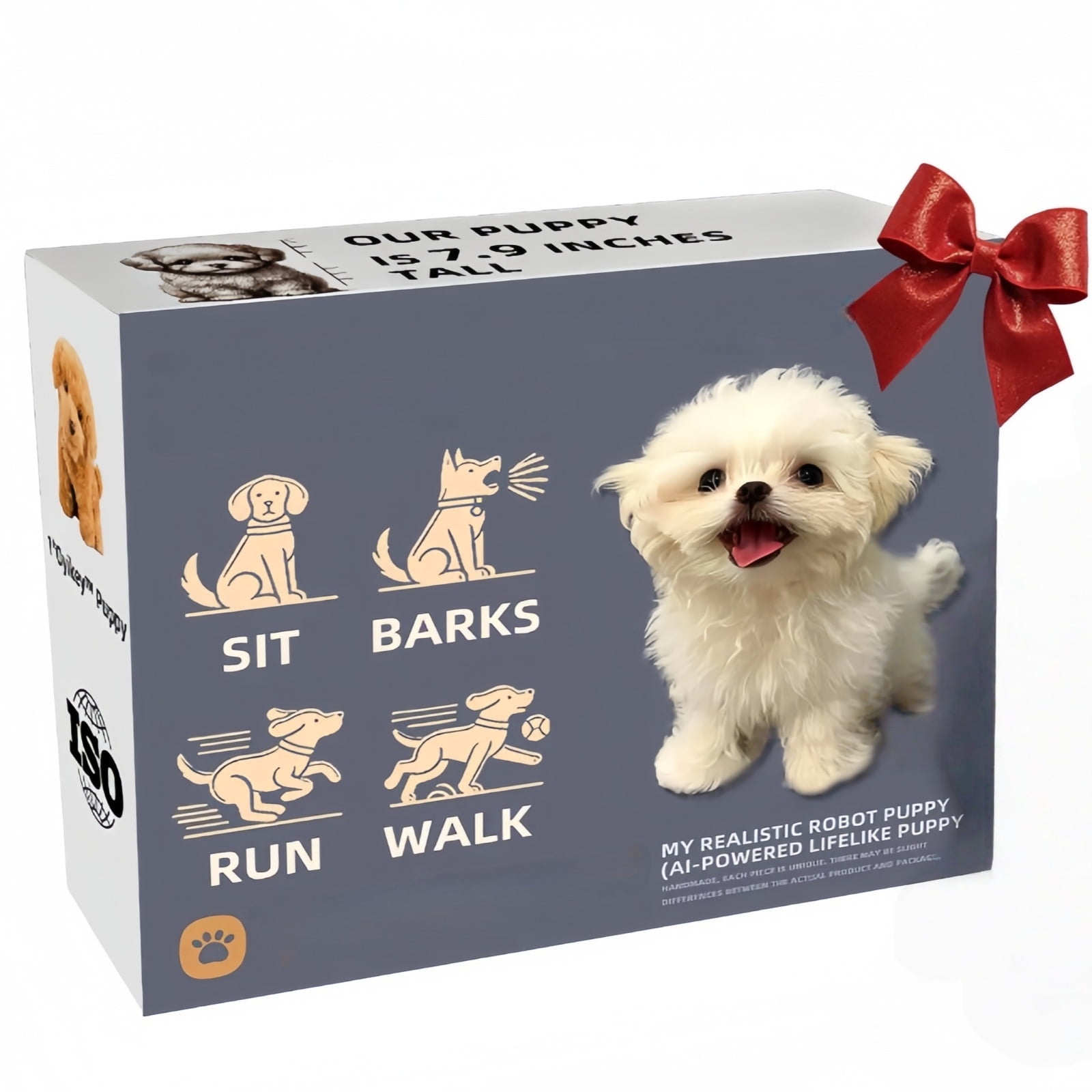 2025 New AI Robot Dog - My Smart Realistic Robot Dog Puppy That Acts ...