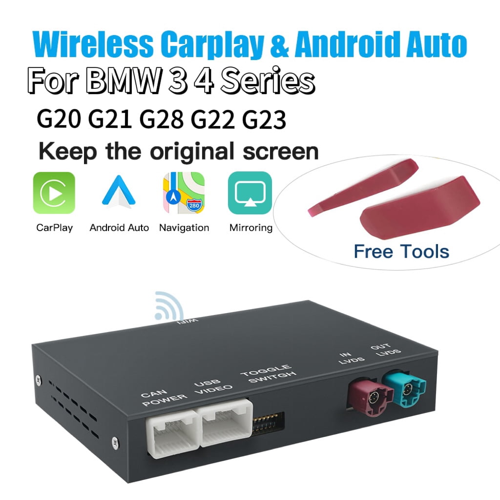 2025 New AUTOABC Wireless CarPlay Android Auto Adapter for BMW 3 4 ...