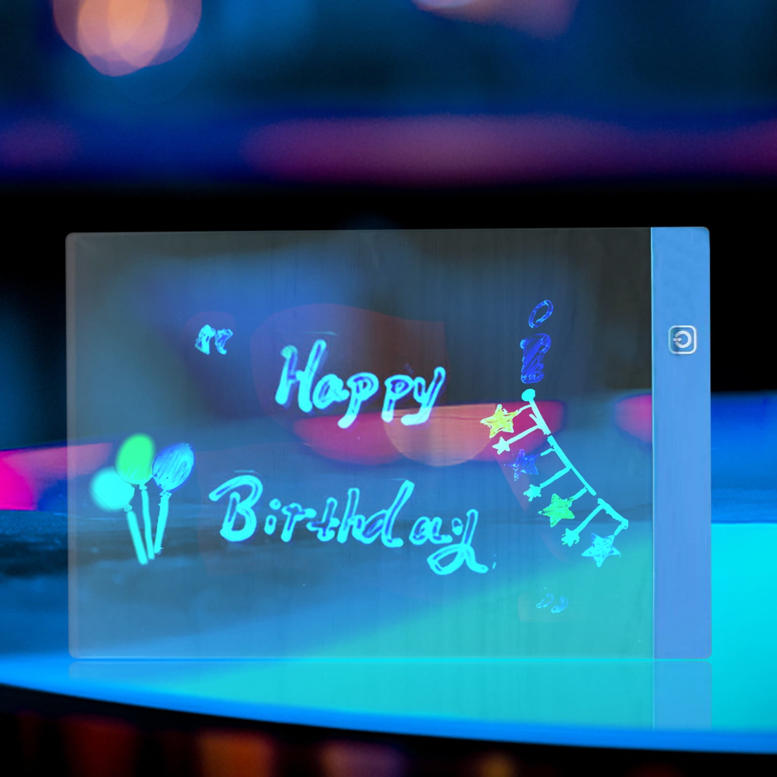 2025 New Acrylic Dry Erase Board with Light UpLED Note Board, Light Up ...