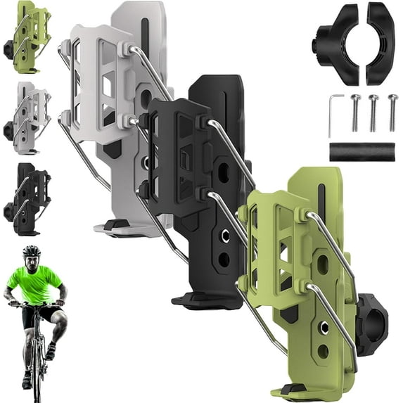 2025 New Adaptive Cycling Bottle Holder, 3 Colors, 360 Degree Rotating ...