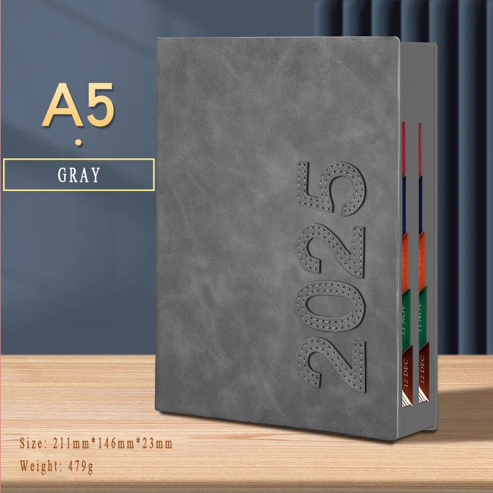 2025 New Agenda Book Office Self-Discipline Clock-in Notebook Student ...