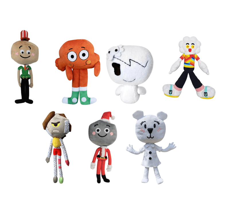 2025 New The Amazing World of Gumball Collection Plush Doll Soft ...