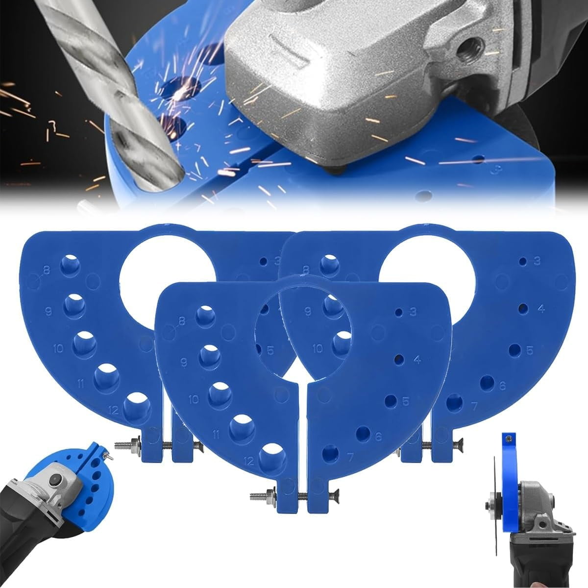 2025 New Angle Grinder Modified Drill Tool, Drill Bit Sharpener for All ...