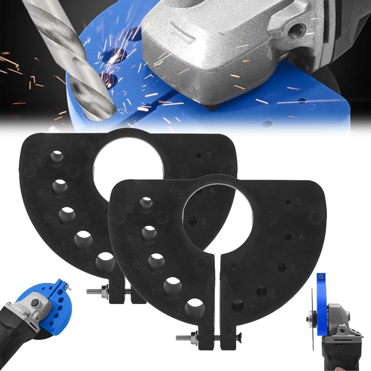 2025 New Angle Grinder Modified Drill Tool, Drill Bit Sharpener for All ...