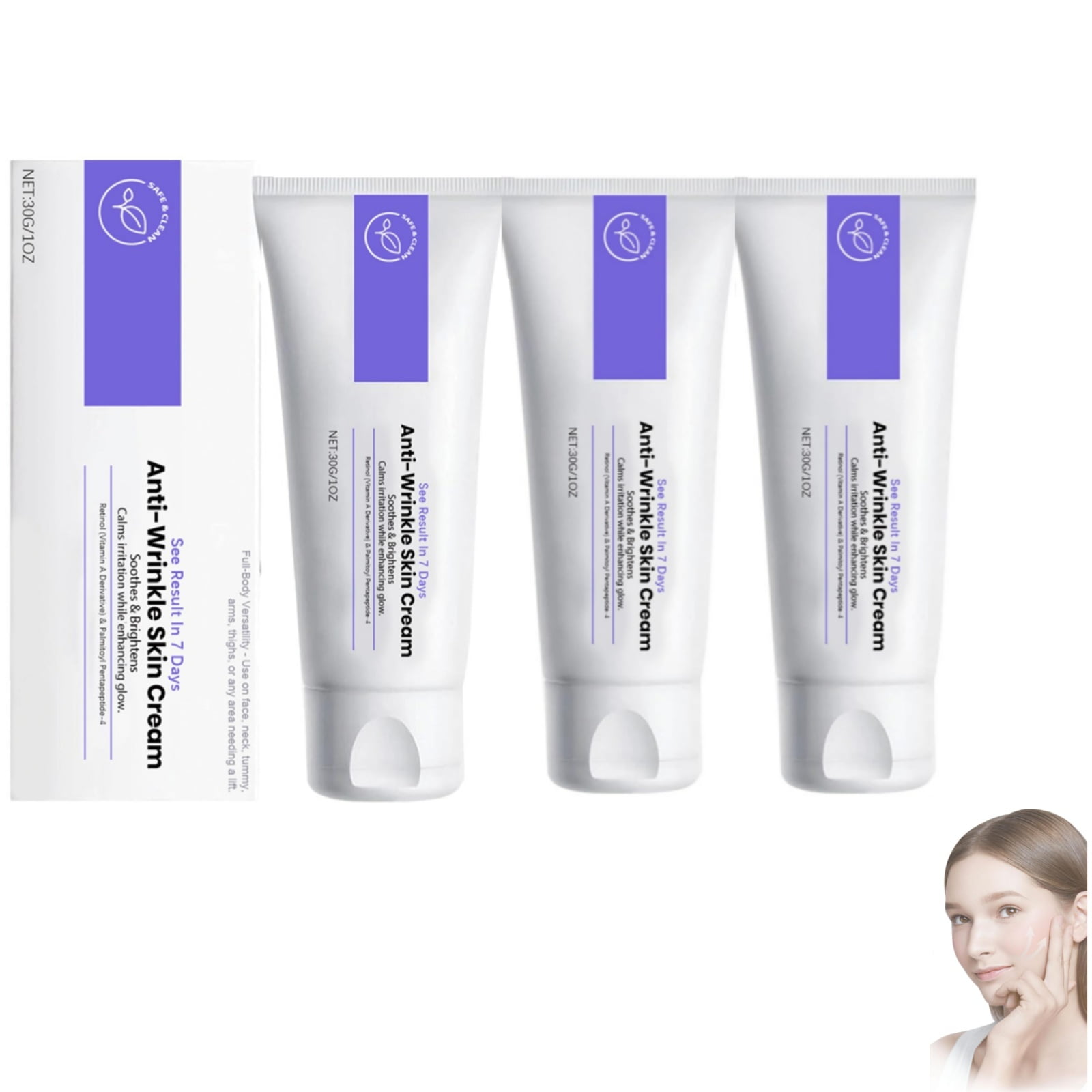 2025 New Anti-Wrinkle Skin Cream for Remove Wrinkles, Firms Skin ...