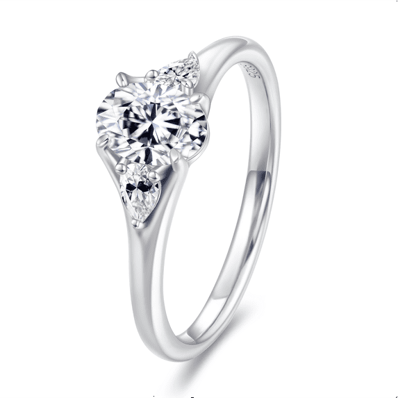 2025 New Arrival Fine Jewelry US9 925 Sterling Silver Ring for Men Luxury Moissanite Wedding ...