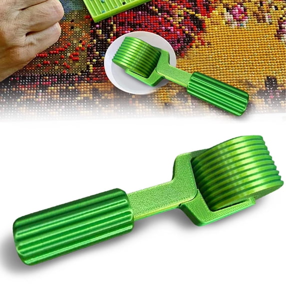 2025 New Art Roller DIY Craft Tool For Embroidery Easy Grip Hand Roller ...
