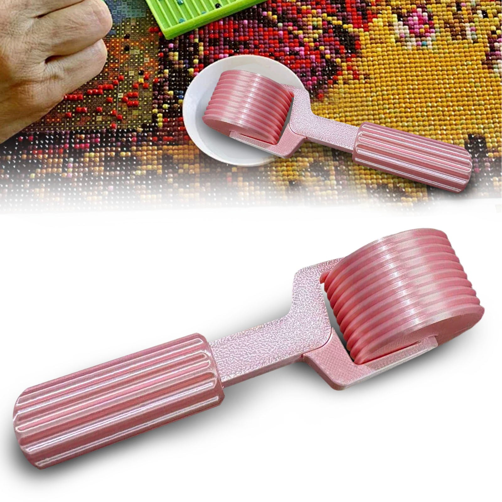 2025 New Art Roller DIY Smooth Electroplating Craft Tool For Embroidery ...