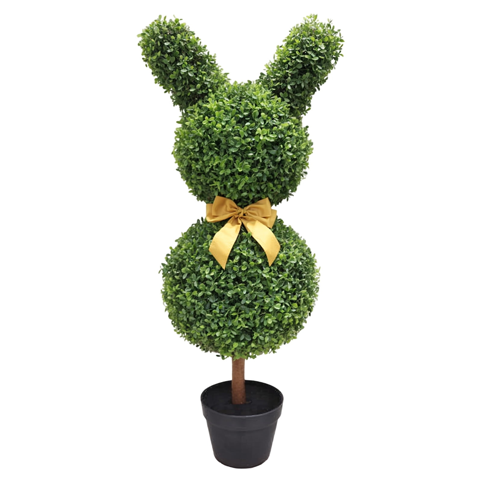 2025 New Artificial Bunny Topiary Plants with Pot Perfect Indoor ...
