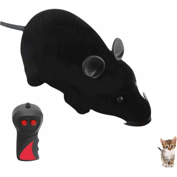 2025 New Automatic Moving Rc Mouse Toy, Rechargeable Interactive Fake ...