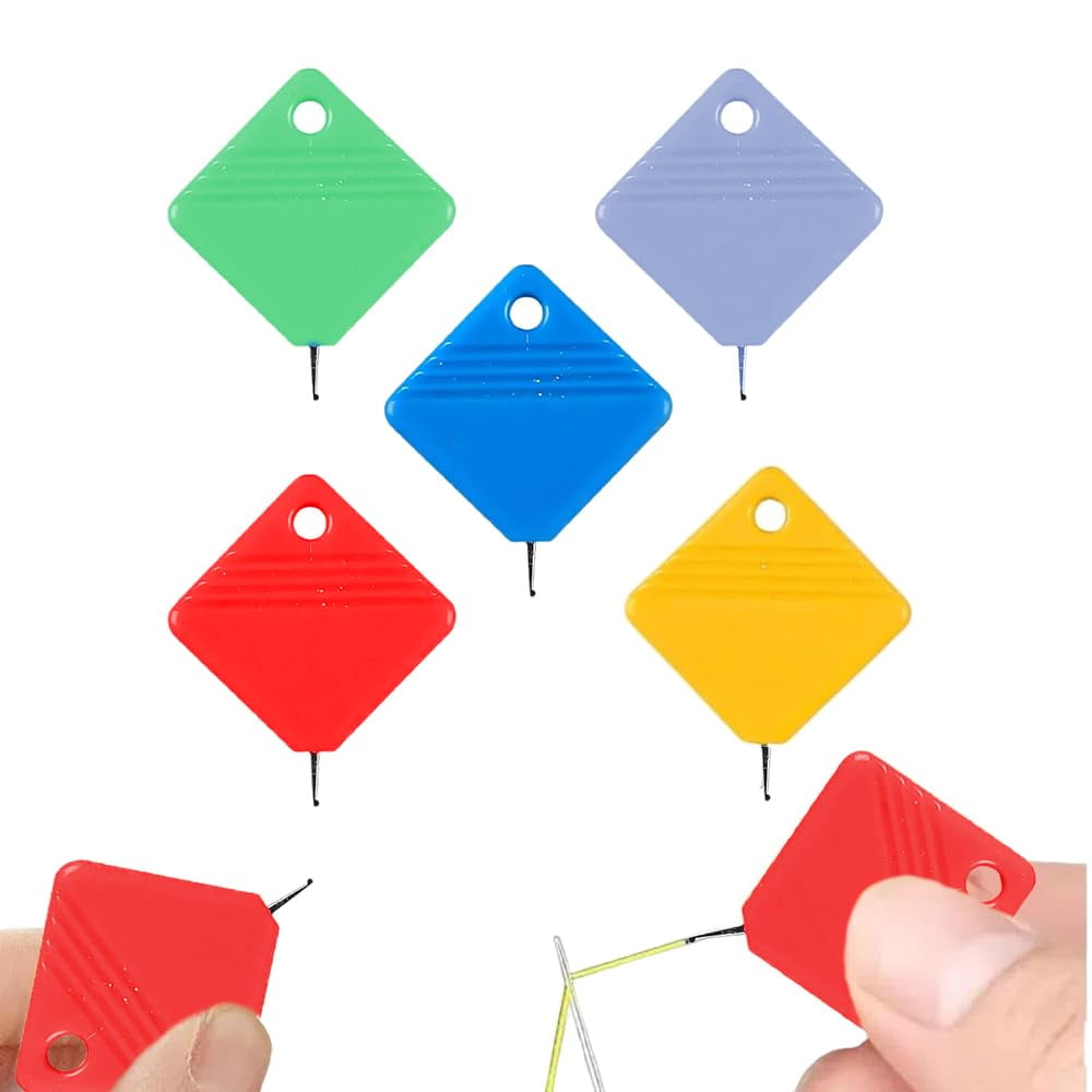 2025 New Automatic Needle Threader - Square Plastic Sewing Tool for ...