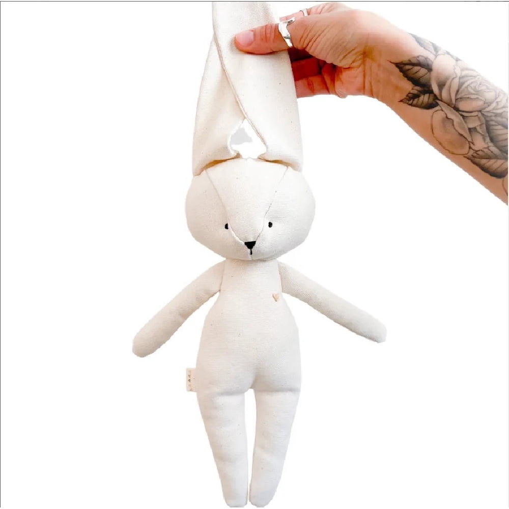 2025 New Baby Plush Toy Comforts Sleeping Cute Rabbit, Bear, Mouse Baby ...