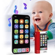 JOYIN Pretend Play Smart Phone, Keyfob Key Baby Phone Toy and Credit ...