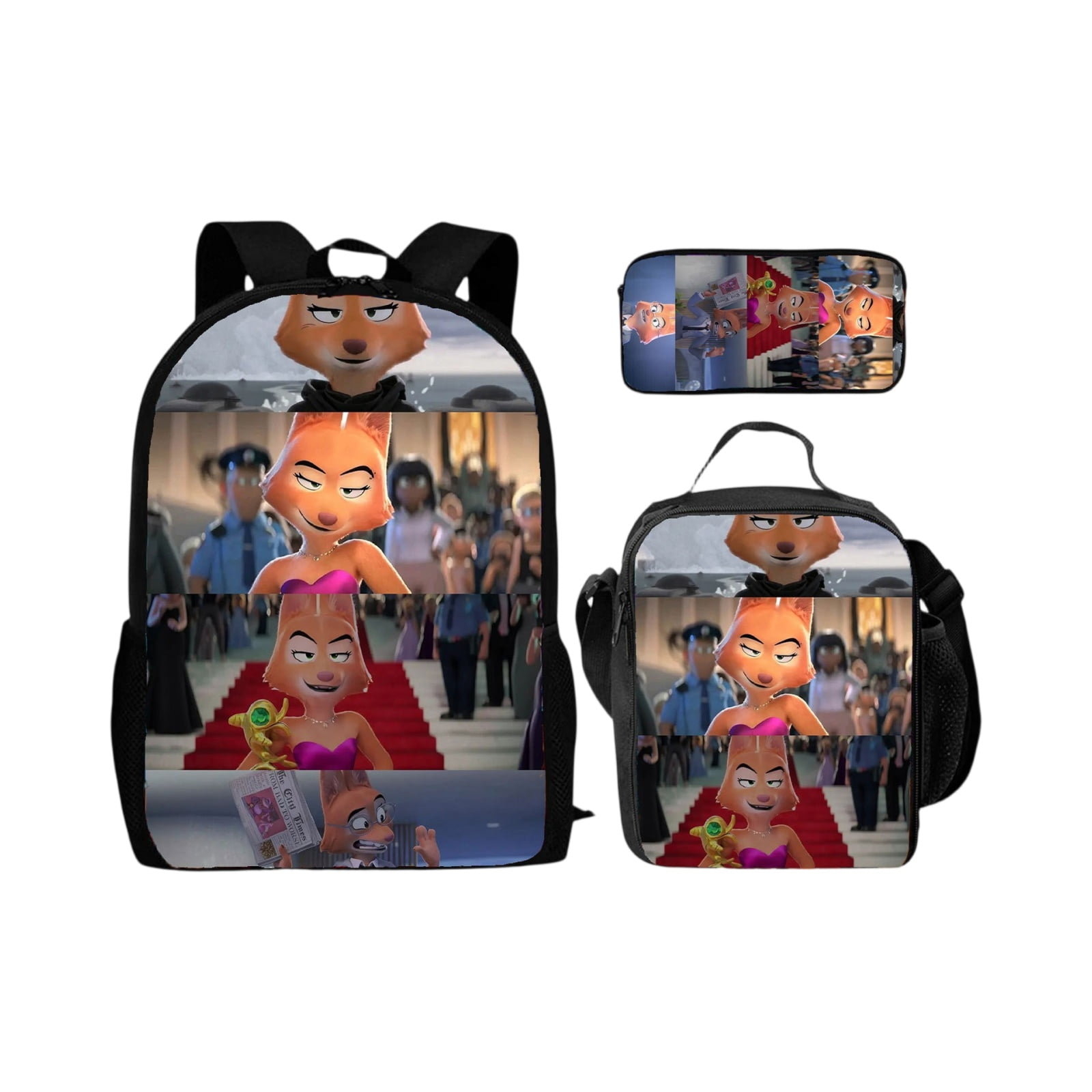 2025 New The Bad Guys Backpack - 16.5 Inch Funny Backpack for School ...
