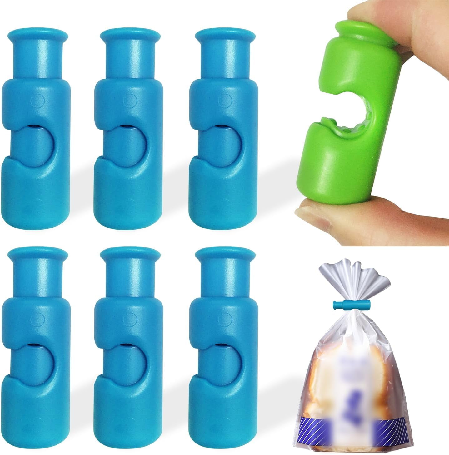 2025 New Bag Clips, Chip Clips Bag Clips Food Clips,Squeeze Clips for ...