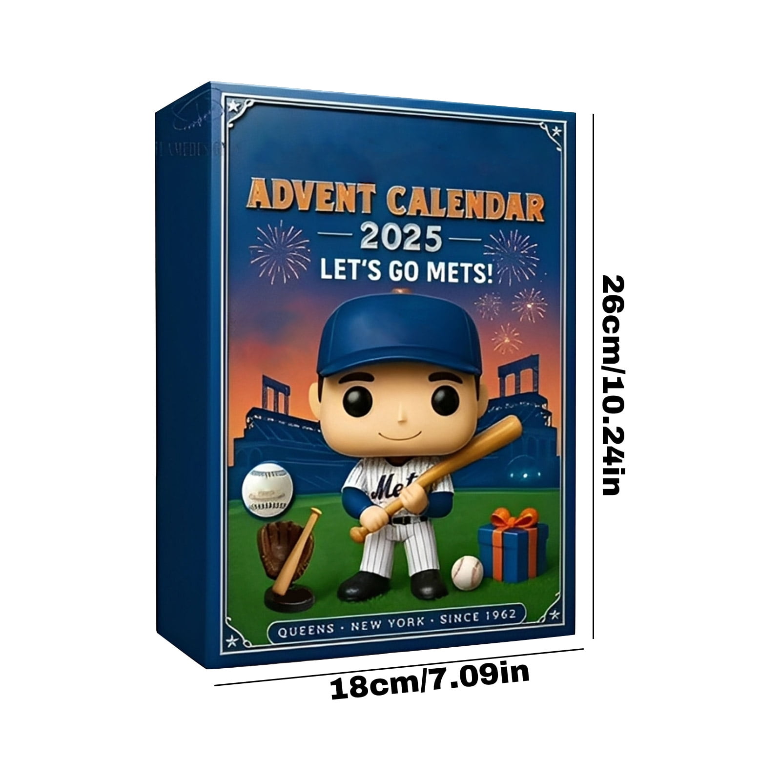 2025 New Baseball Anniversary Advent Calendar 2025, 24-Day Countdown ...