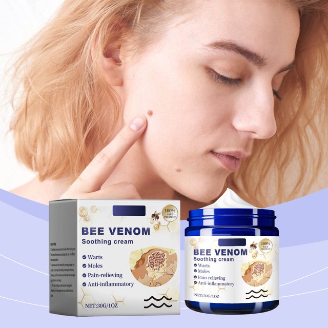 2025 New Be®e Ven®om Skin Care Cream Reduces MolE®es, WarR®-ts, Skin Ta ...