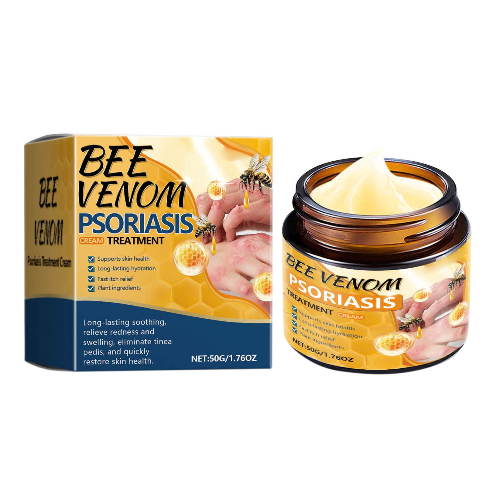 2025 New Be®e Ven®om Skin Treatment Cream Skin Relief & Daily Repair ...