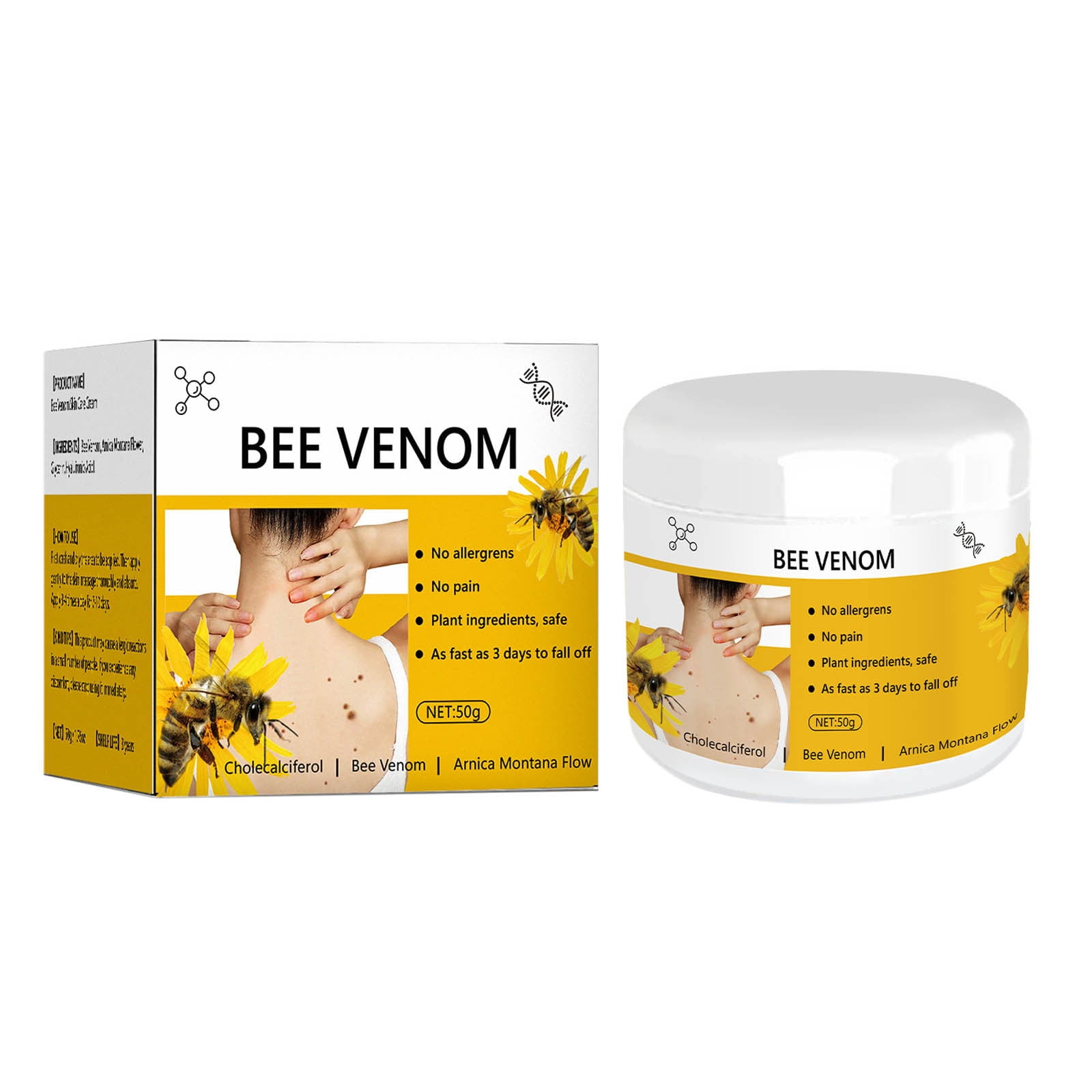 2025 New Bee VénÂ®om Skin Treatment Cream, Ta®gs Rem®oval & Bee VénÂ®om ...