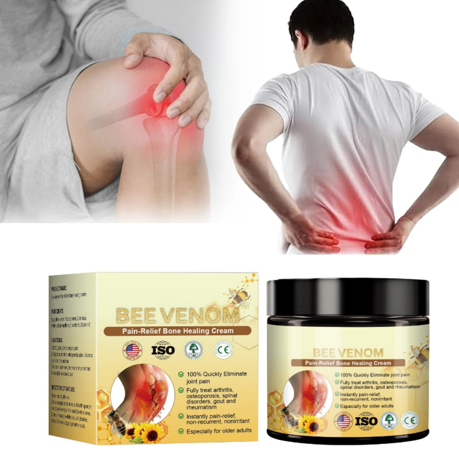 2025 New Bee Ven®om Muscle Joint Relief Cream,Joint and Muscle&Bone ...