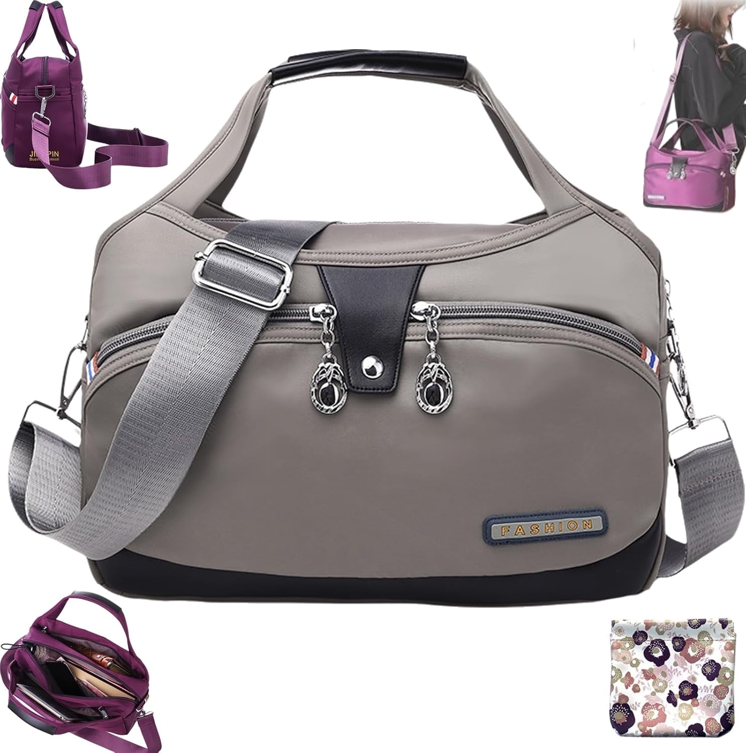 2025 New Blaciokamith Soft Side Lightweight Underseat Tote Bag, Multi ...