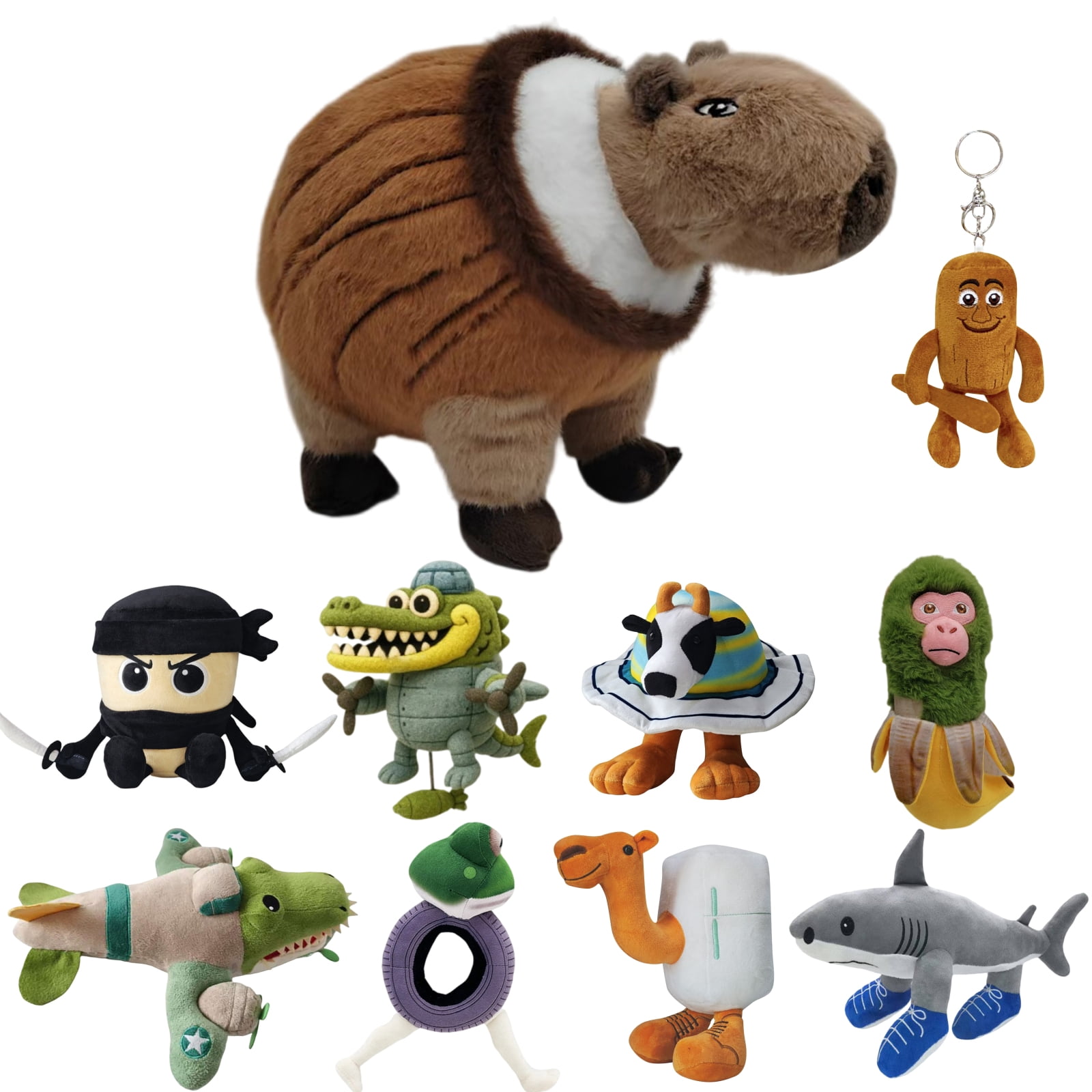 2025 New Bombardiro Crocodilo Plushies Dolls Italian Brainrot Toy Soft ...
