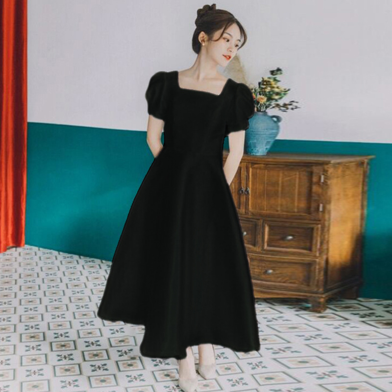 2025 New Bride Light Wedding Dress Small Formal Dress Elegant Satin ...