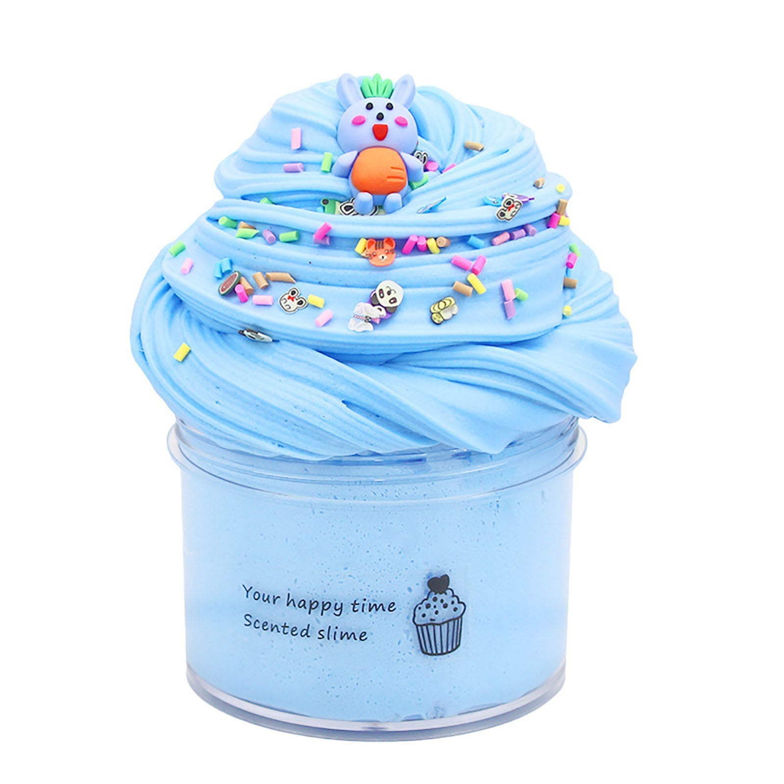 2025 New Butter Slime,Pink Strawberry, Blue Ice Cream,Two-Toned ...