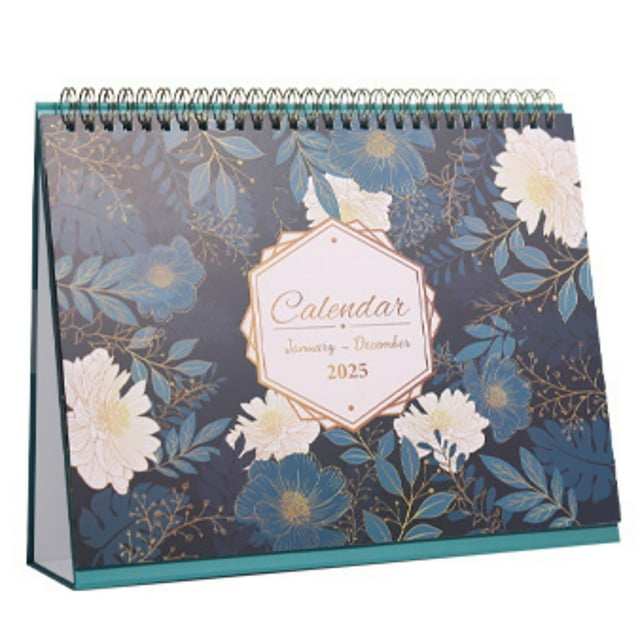 2025 New Calendar Small 2025 Desktop Calendar With Monthly Writing ...