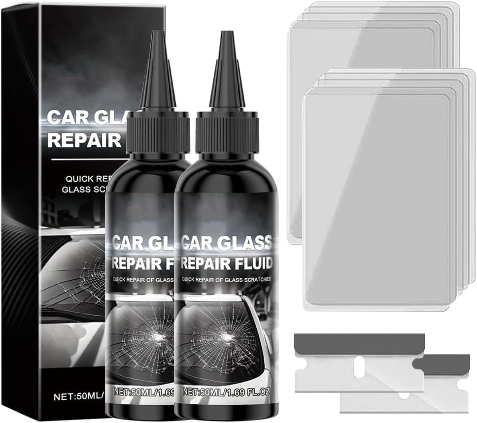 2025 New Car Windshield Crack Repair Kit, Glass Repair Liquid for ...