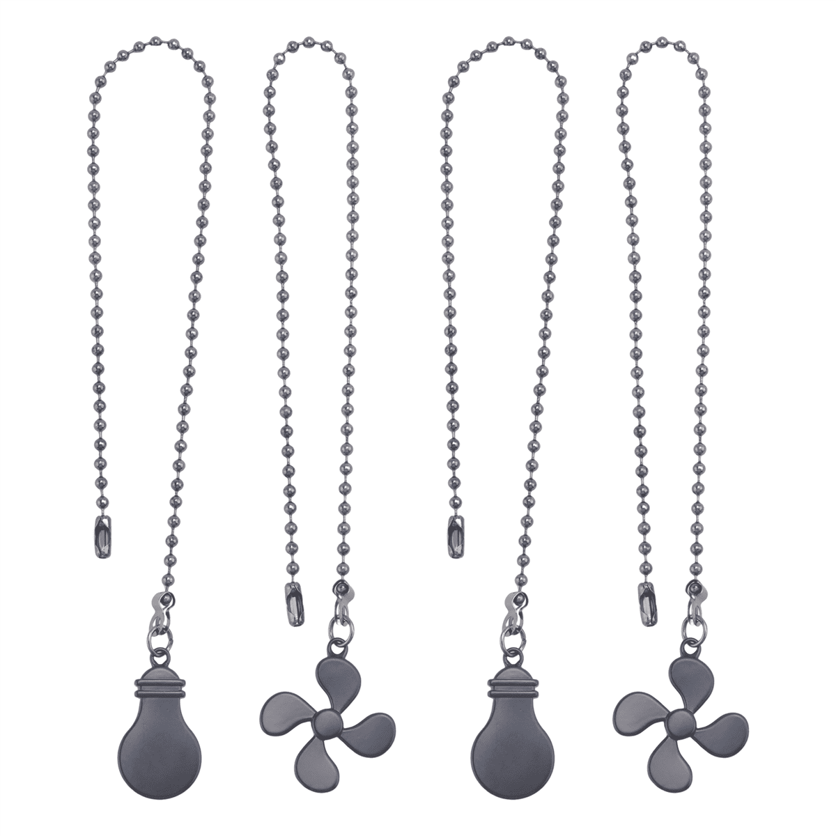 2025 New! Ceiling Fan Pull Chain Extension Pulls Decorative 12 Inch ...