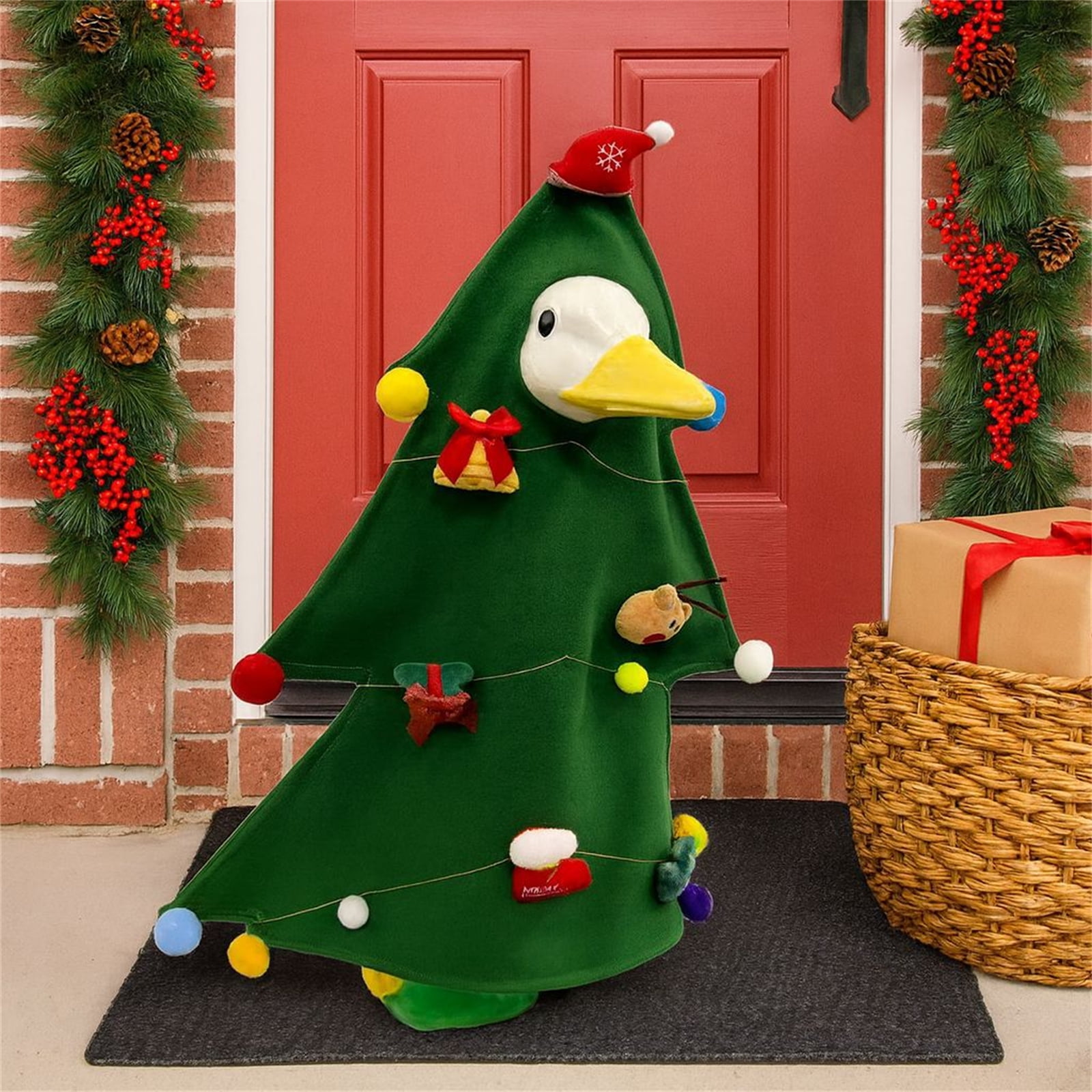 2025 New Christmas Decorations - Porch Goose Clothes, Cute Porch Goose ...