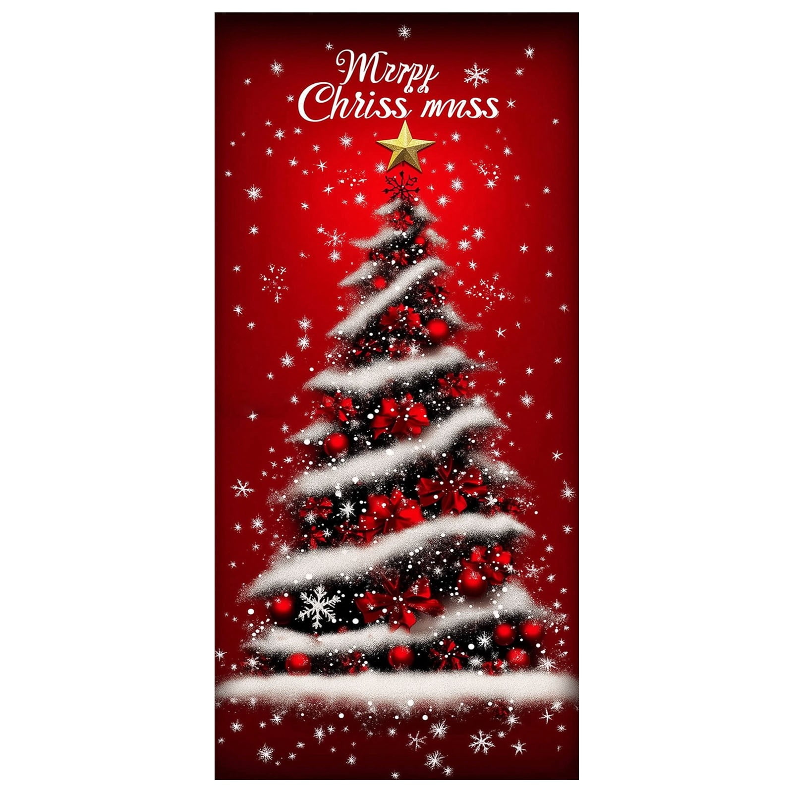 2025 New Christmas Front Door Decorations Elastic Christmas Front Door ...