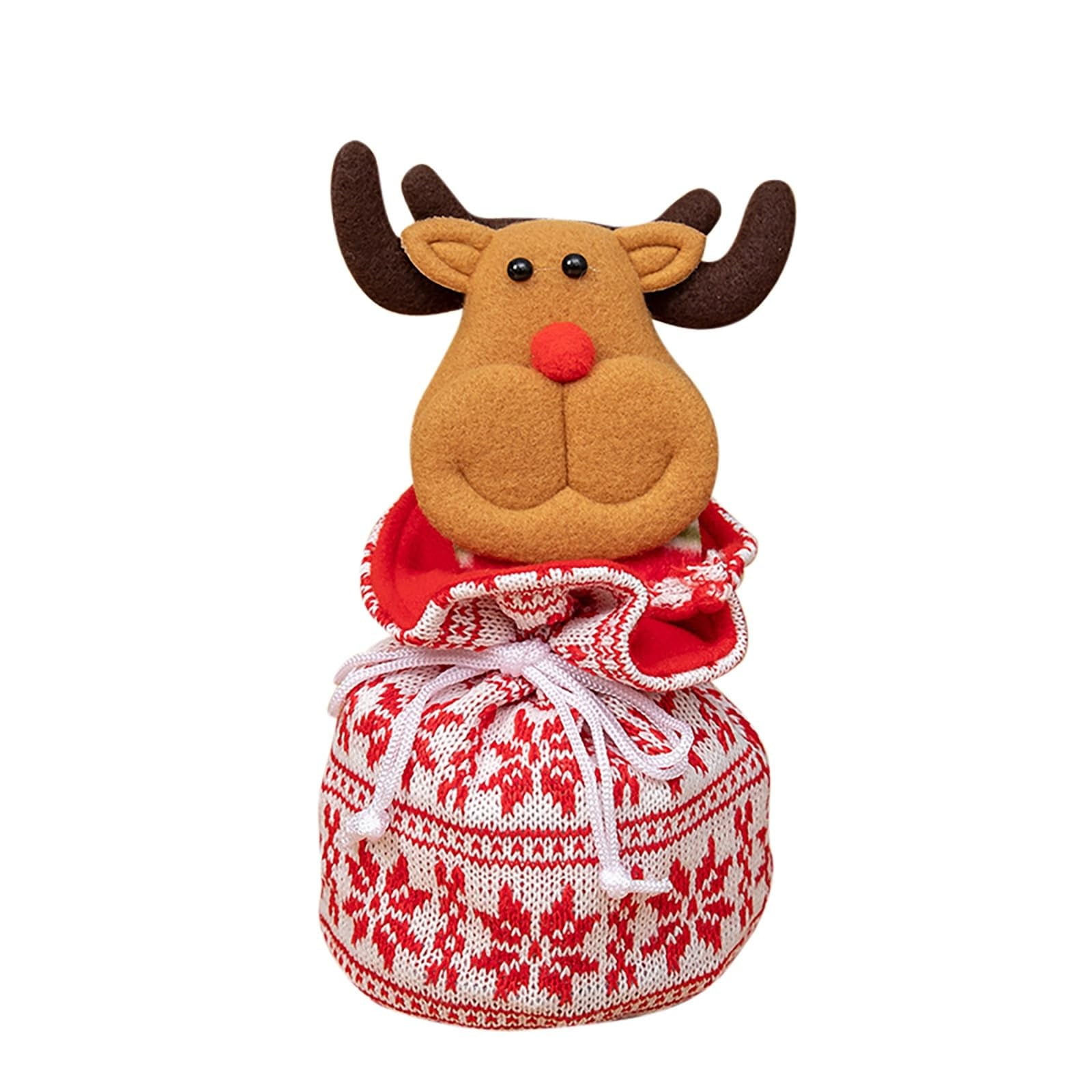 2025 New Christmas Gift Bags Zipper Design, Christmas Doll Gift Bags ...