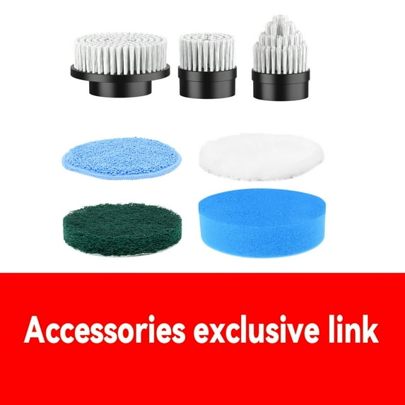 2025 New Christmas Limited Electric Rotating Scrubber - 2500mAh, 7 ...