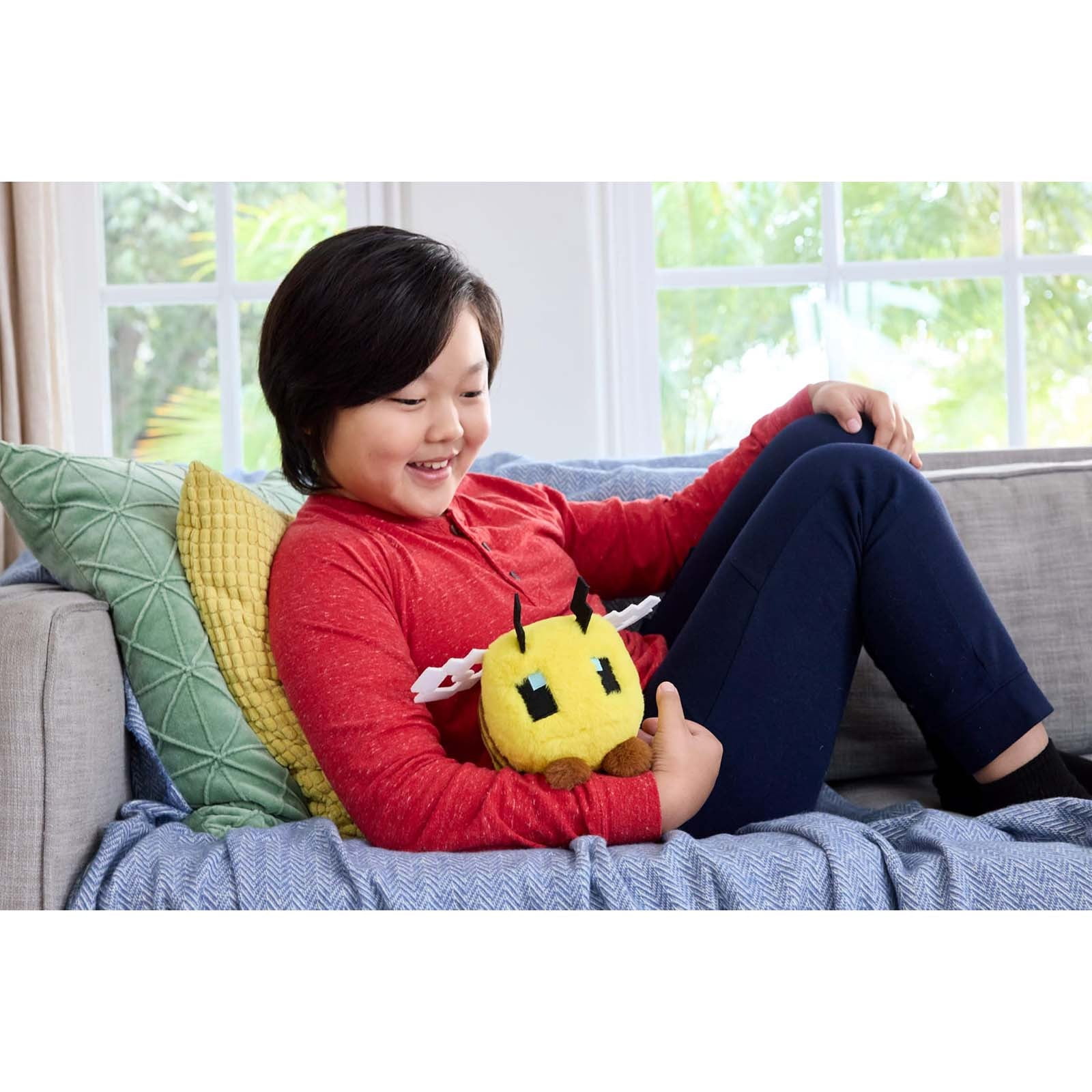 2025 New Cinemark Minecraft Movie Bee Plush Toy 8Inch Collectible Soft ...