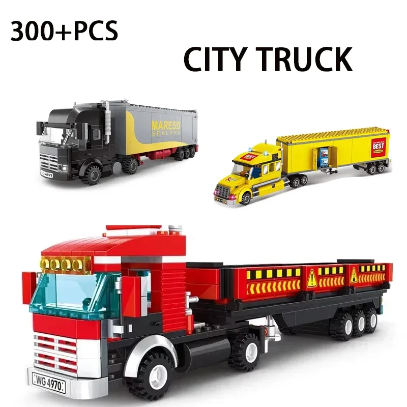 2025 New City Speed Formula Transporter Bricks Big Cargo Truck Blocks ...