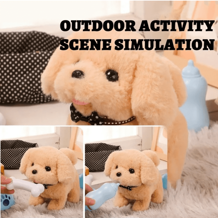 2025 New Clearance! My Realistic Robot Puppy Dog Toy Cute Soft Mini ...