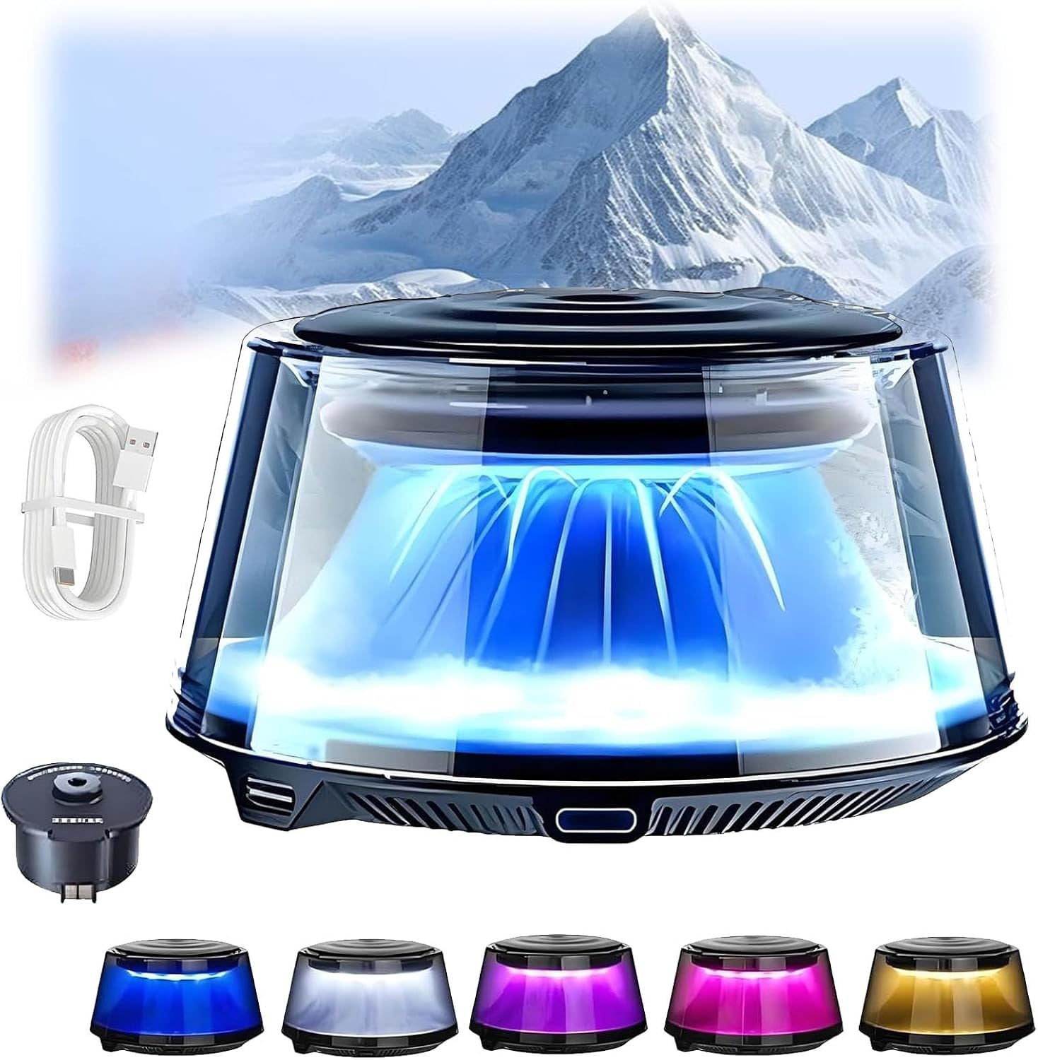 2025 New Cloud Mist Car Diffuser, Car Air Freshener, Premium Scenic ...