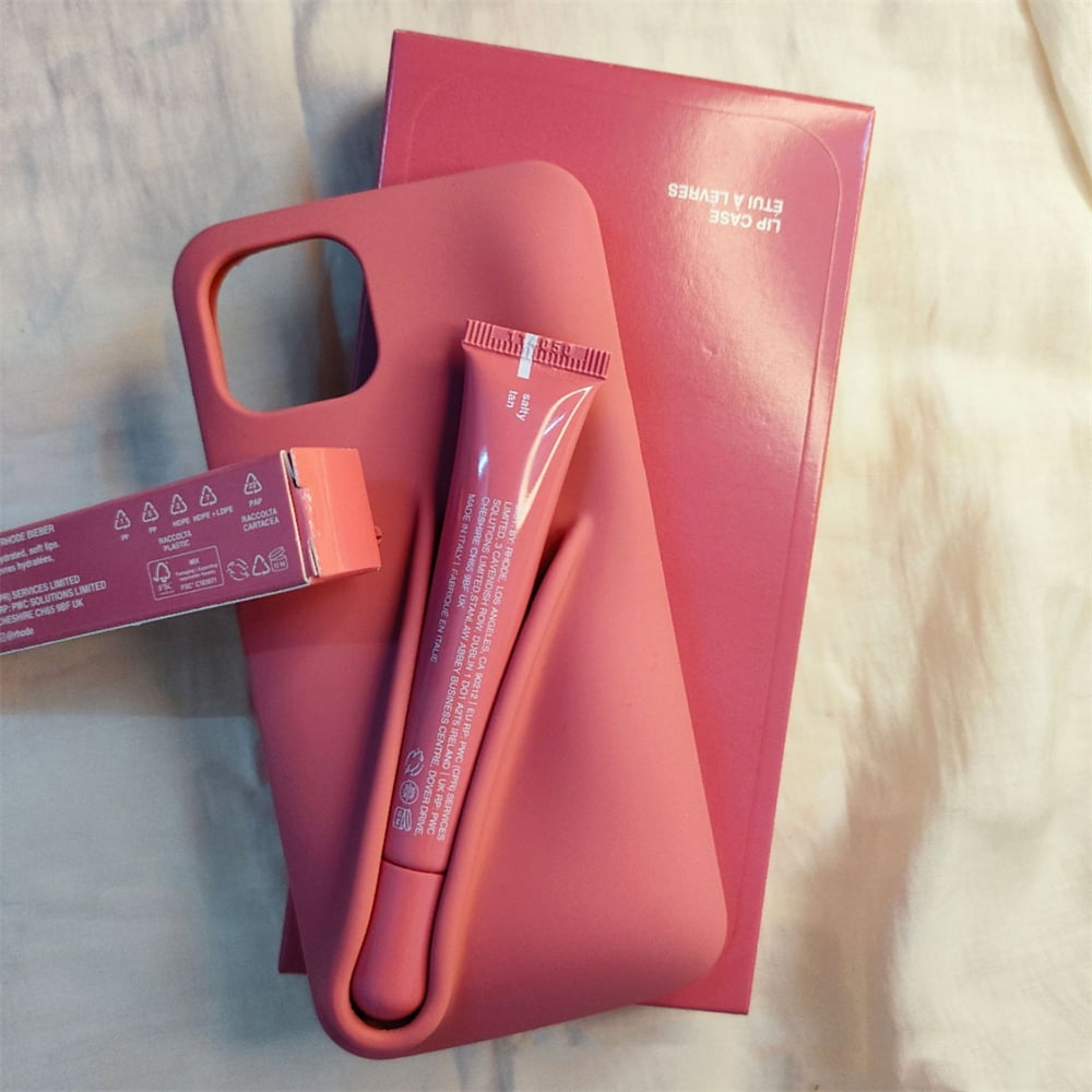 2025 New Color INS Lipstick Silicone DIY Phone Case For iPhone 16 15 14 ...