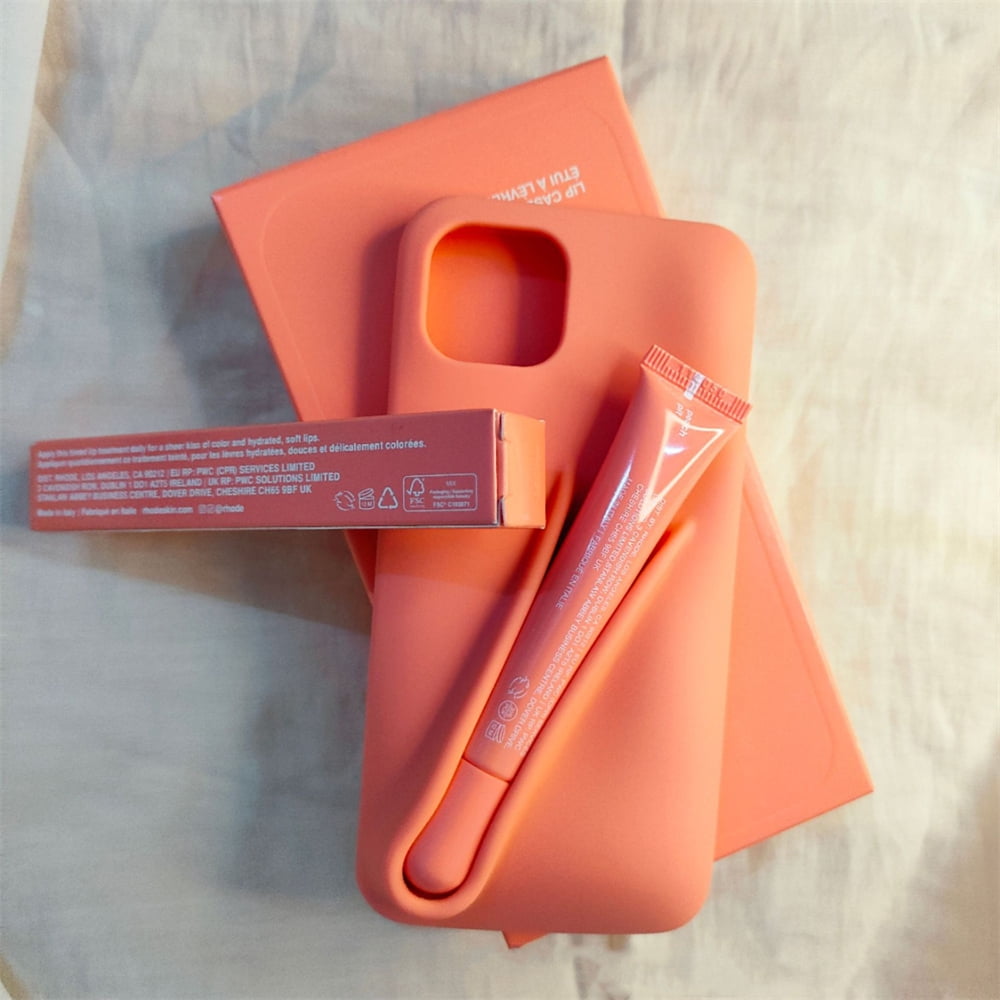 2025 New Color INS Lipstick Silicone DIY Phone Case For 16 15 14 13 12 ...