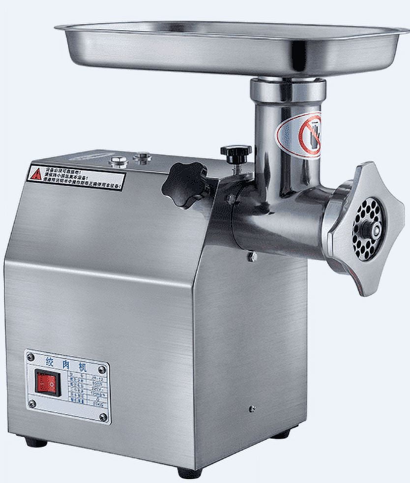2025 New Commercial Meat Grinder, 800W Max Stainless Steel Meat Grinder ...