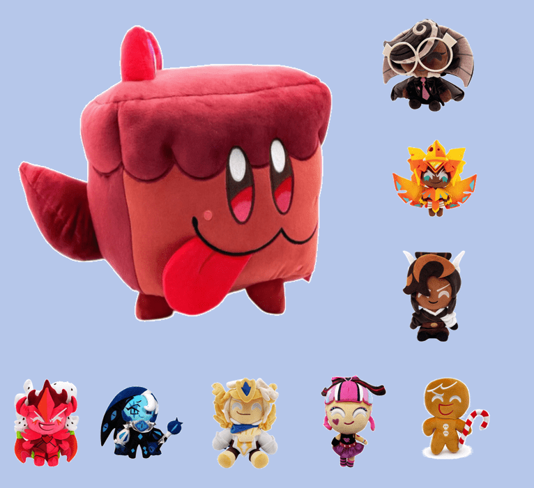2025 New Cookie Run Kingdom Plushies Cookie Run Kingdom Choco Cake ...