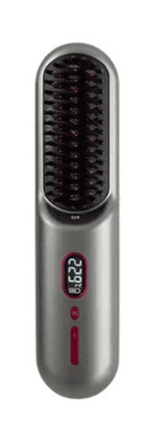 2025 New,Cordless Hair Straightener Brush,Portable Straightener Comb ...