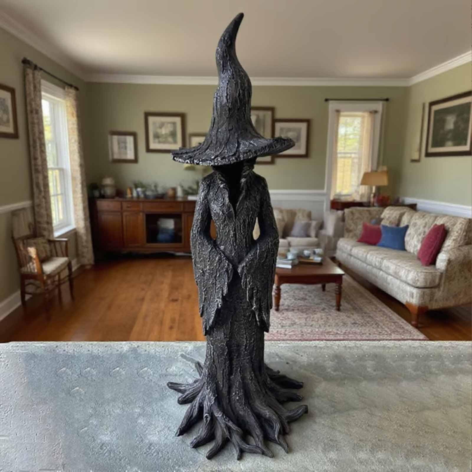2025 New Cracker Barrel 12" Witch Statue Exclusive Limited, Halloween ...